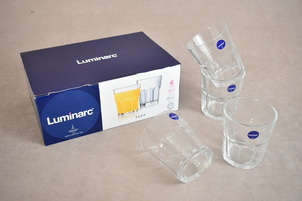 VERRE A EAU LUMINARC TUFF FB 30CL 6 PIÈCES Q2244﻿ - Sache maison et déco vente en ligne ...